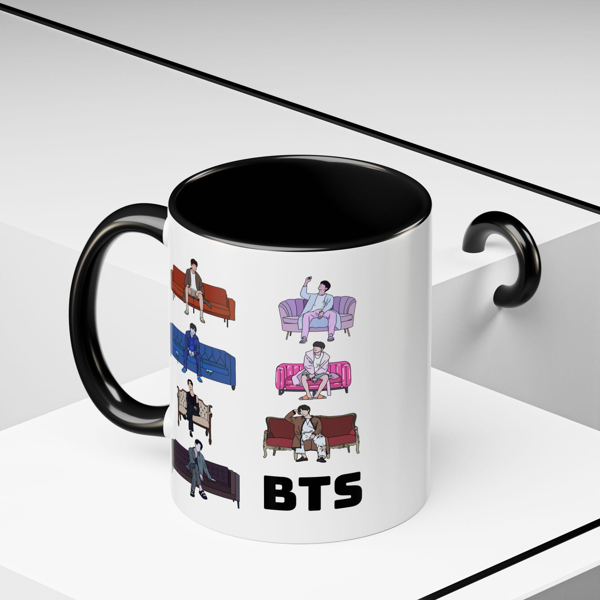 BTS Kpop Coffee Mug | Perfect Gift for BTS Army Coffee and Tea Lovers ...