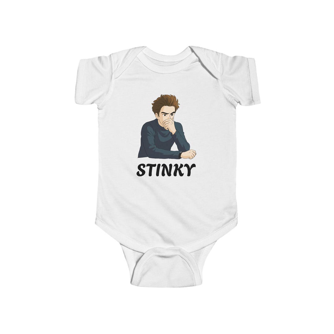 Edward Thinks Your Baby is Stinky Baby Bodysuit - Cute Baby Outfit ...