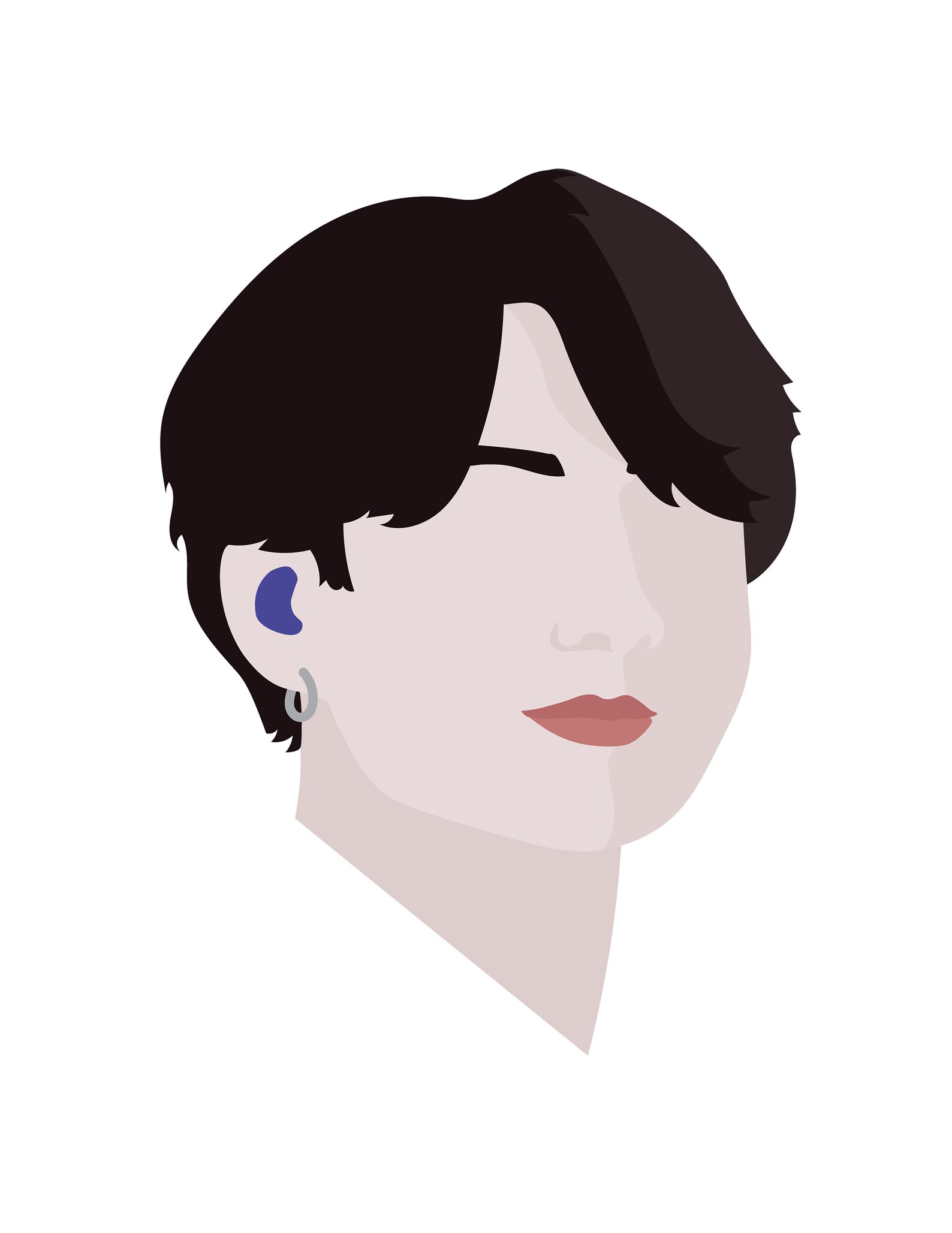 Minimalist BTS Portrait Designs - Full Package - Etsy