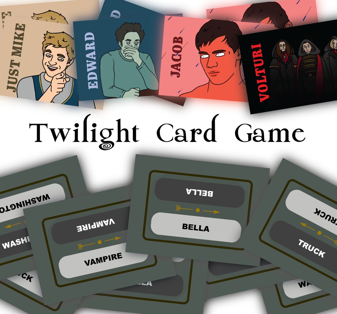 Twilight Game - Fun for Twihards, Themed Bachelorette Parties, and the ...