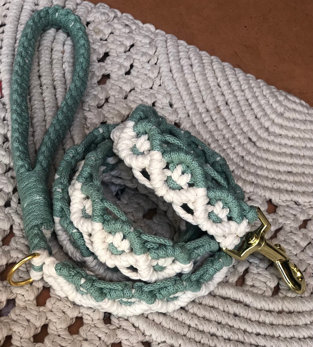 Macrame Dog Leashes Pet Accessories Unique Handmade Leashes - Etsy UK