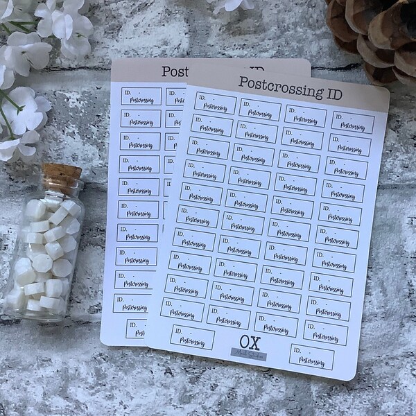 Postcrossing Sticker - Etsy