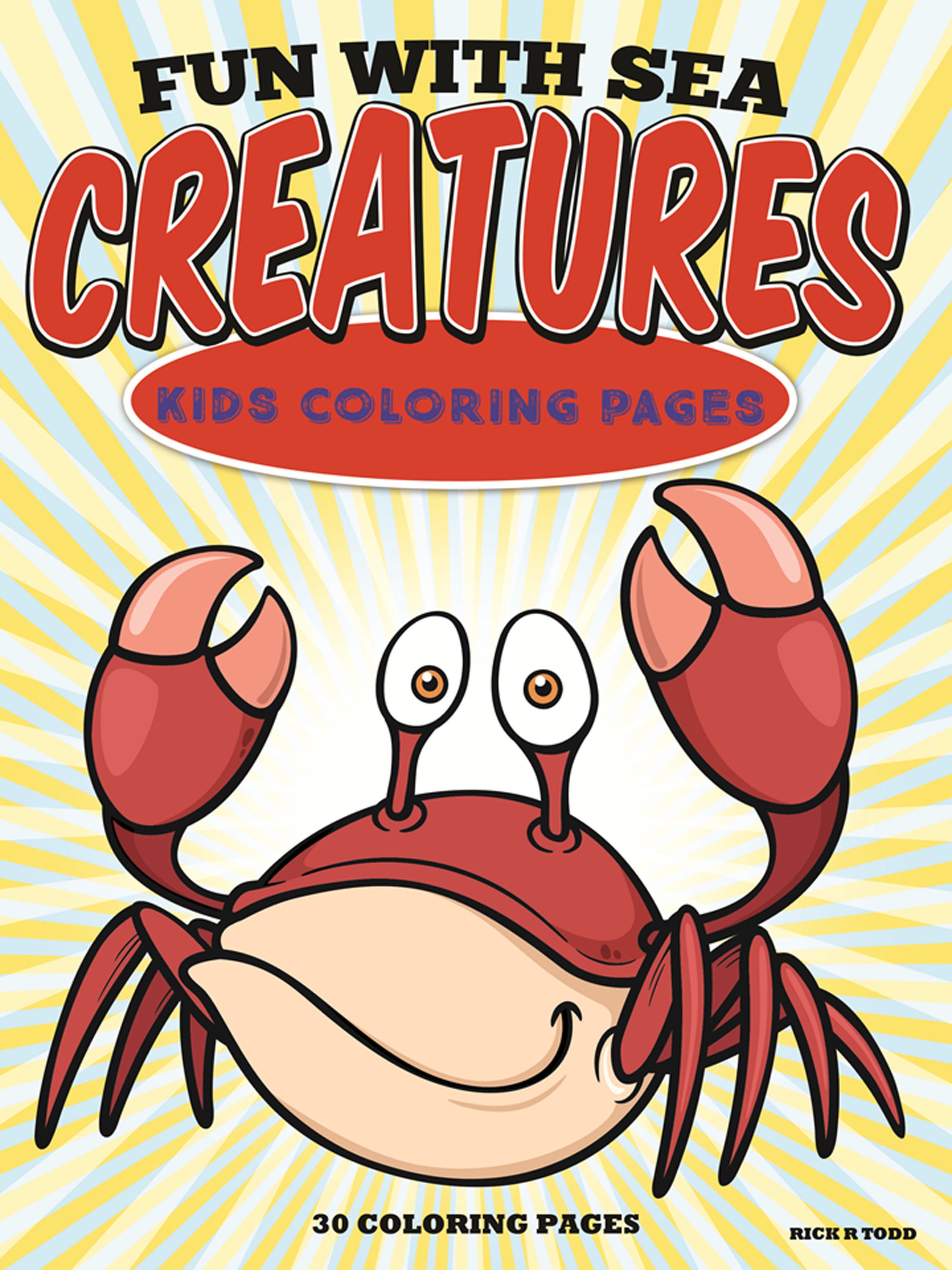 Kids Coloring Book Digital Download Ages 4-8 Custom Coloring Book Pdf ...