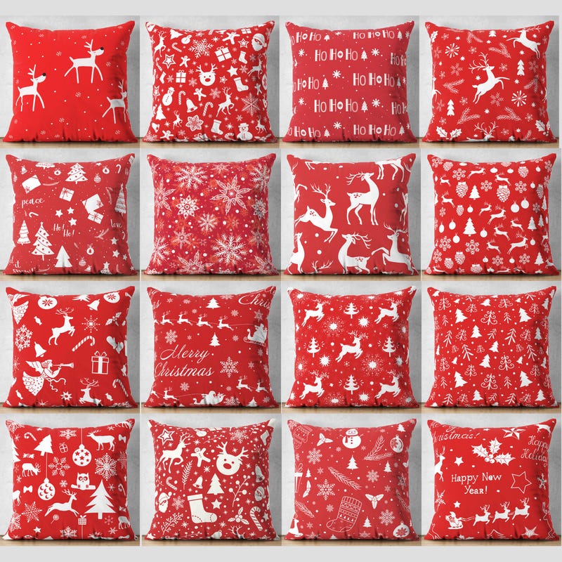 Holiday Pillow Cover - Etsy