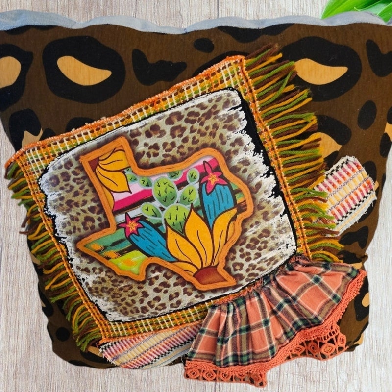 Eclectic Throw Pillow - Etsy