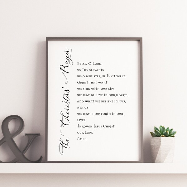 Family Prayer Wall Art - Etsy