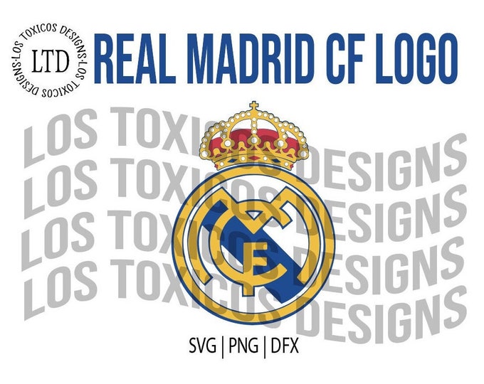 SVG & PNG Real Madrid - Etsy Canada