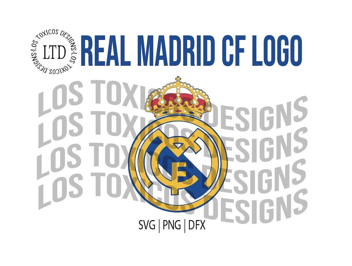 Real Madrid CF Logo | Real Madrid Logo SVG | Real Madrid Vector Logo ...