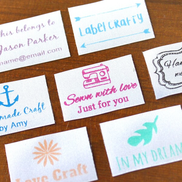 Iron on Labels - Etsy