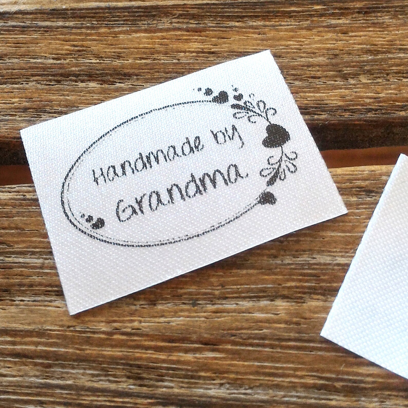 100-1000 Pcs Custom Iron on Labels Personalized Clothing | Etsy