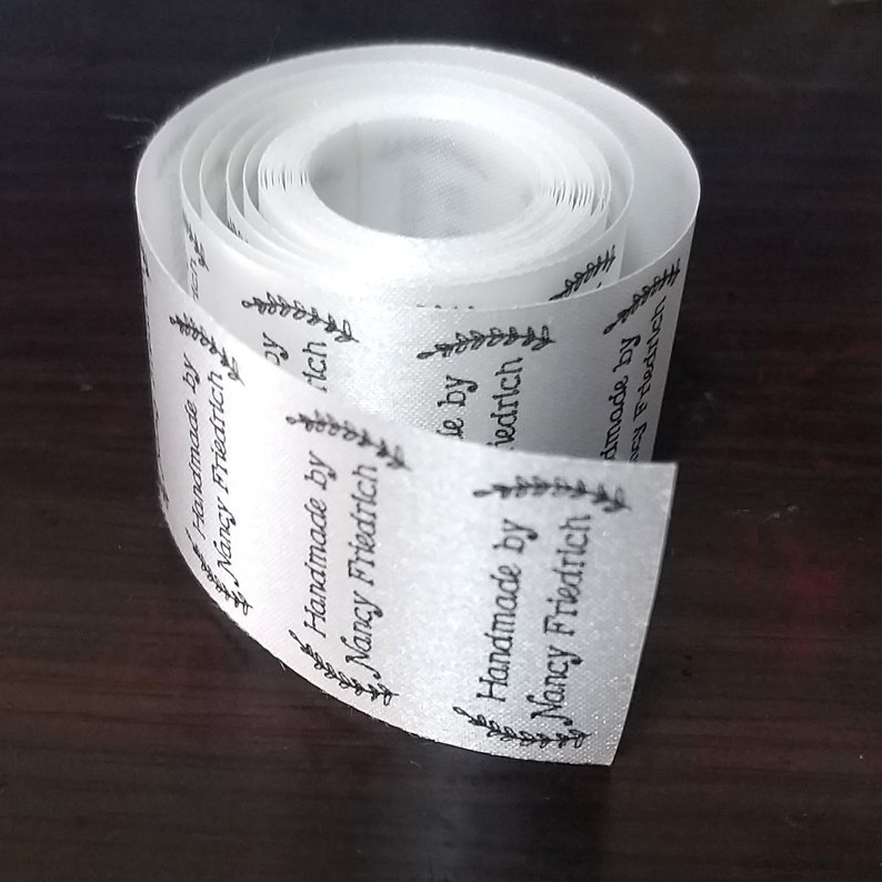 100-1000 Pcs Iron on Labels Custom Clothing Fabric Label - Etsy