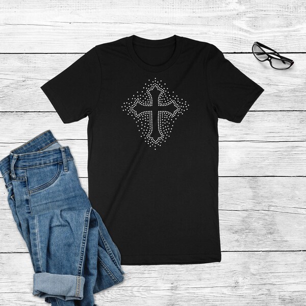 Rhinestone T Shirt - Etsy