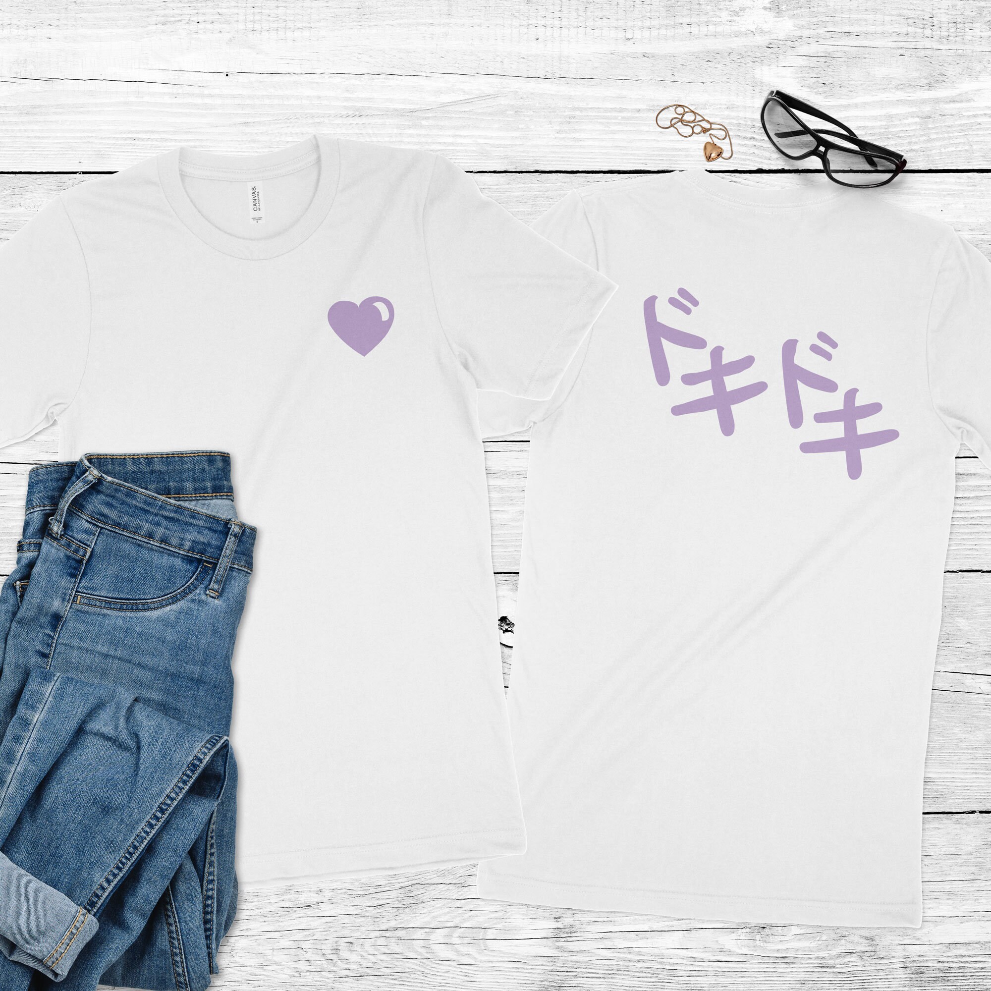 Doki Doki Anime Shirt Japanese Aesthetic Kawaii Anime Tee - Etsy