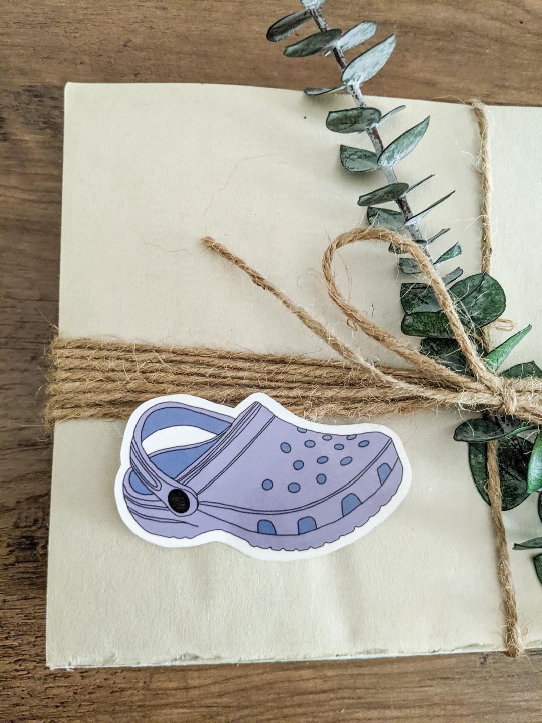 Purple Croc Sticker Shoe Sticker Waterproof Croc Sticker - Etsy