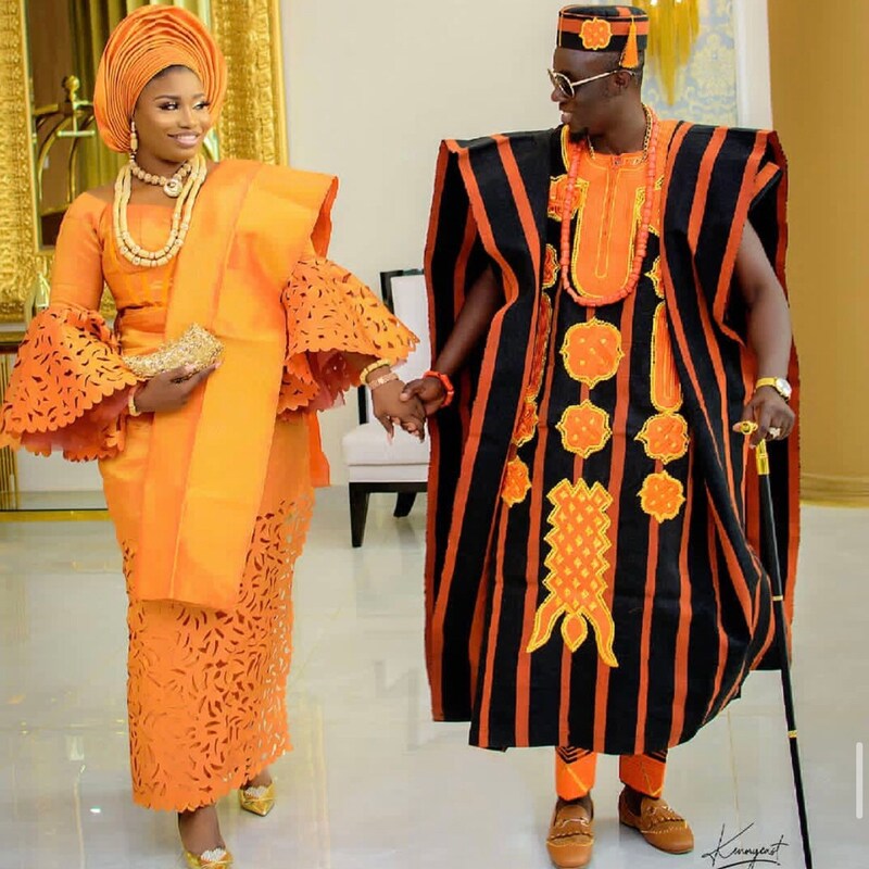 Orange 2 Piece Woman Outfit - Etsy