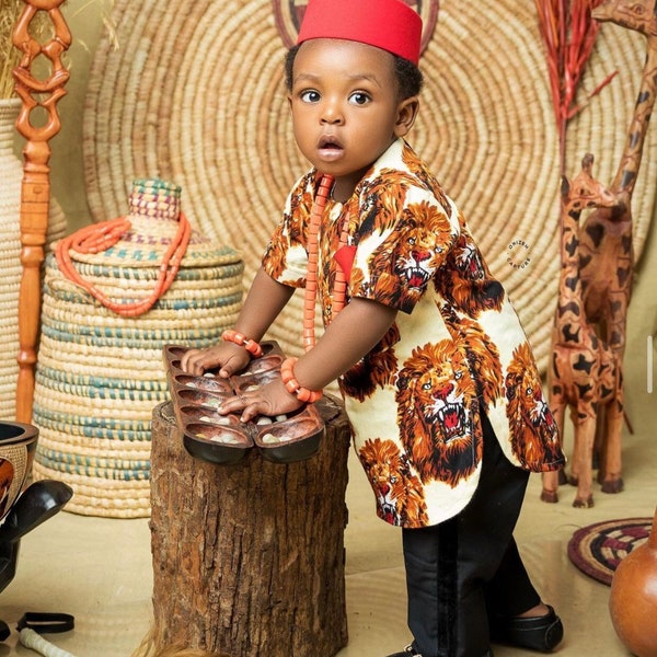 Nigerian Traditional Outfit for Kids - Etsy