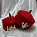 Red Igbo Cap With Cowries . Chief Cap for Men. Nigerian Wedding Hat for ...