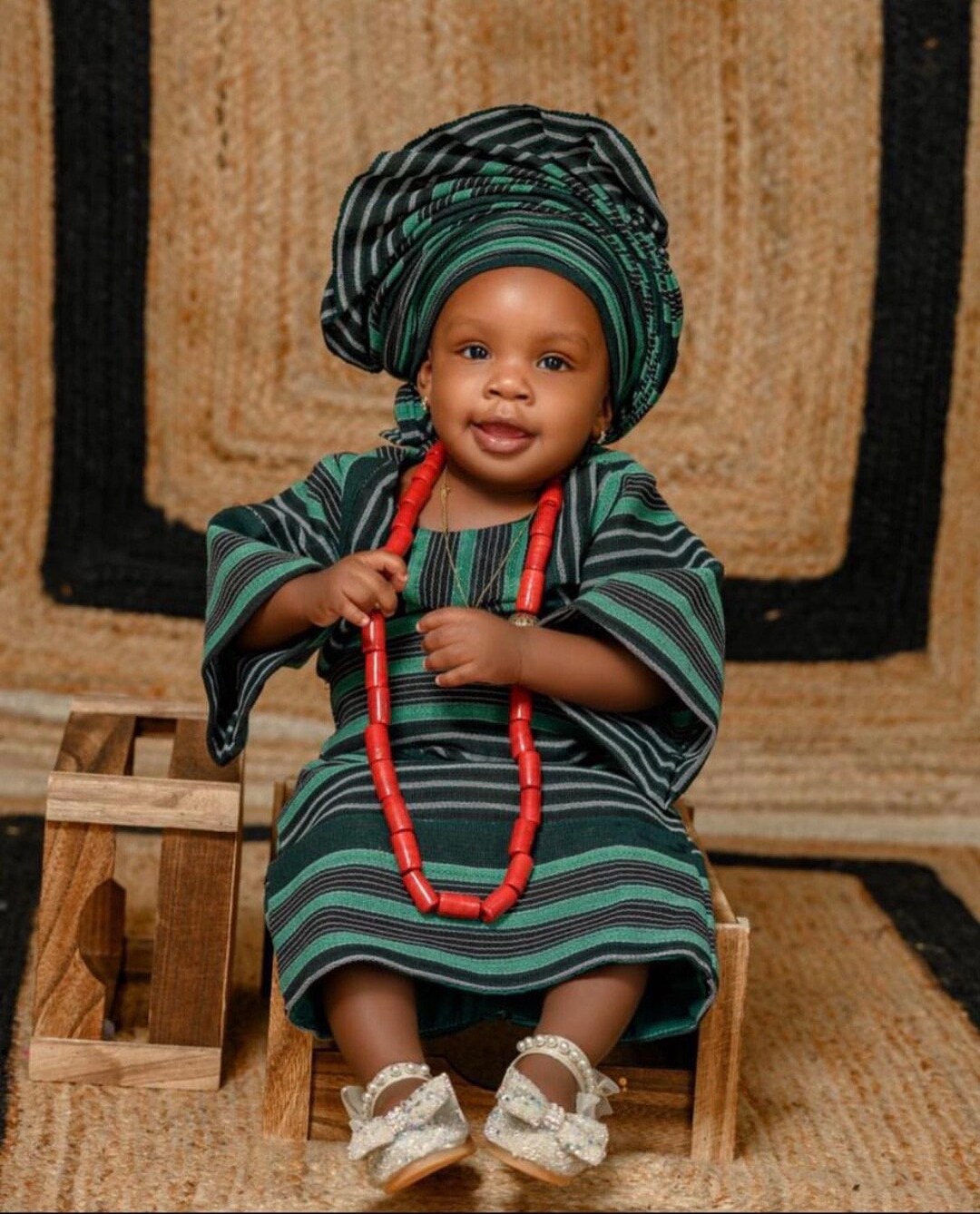 ASOOKE Outfits for Girls. African Attire for Kids.1st and 2nd Birthday ...