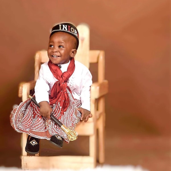 Nigerian Traditional Outfit for Kids - Etsy