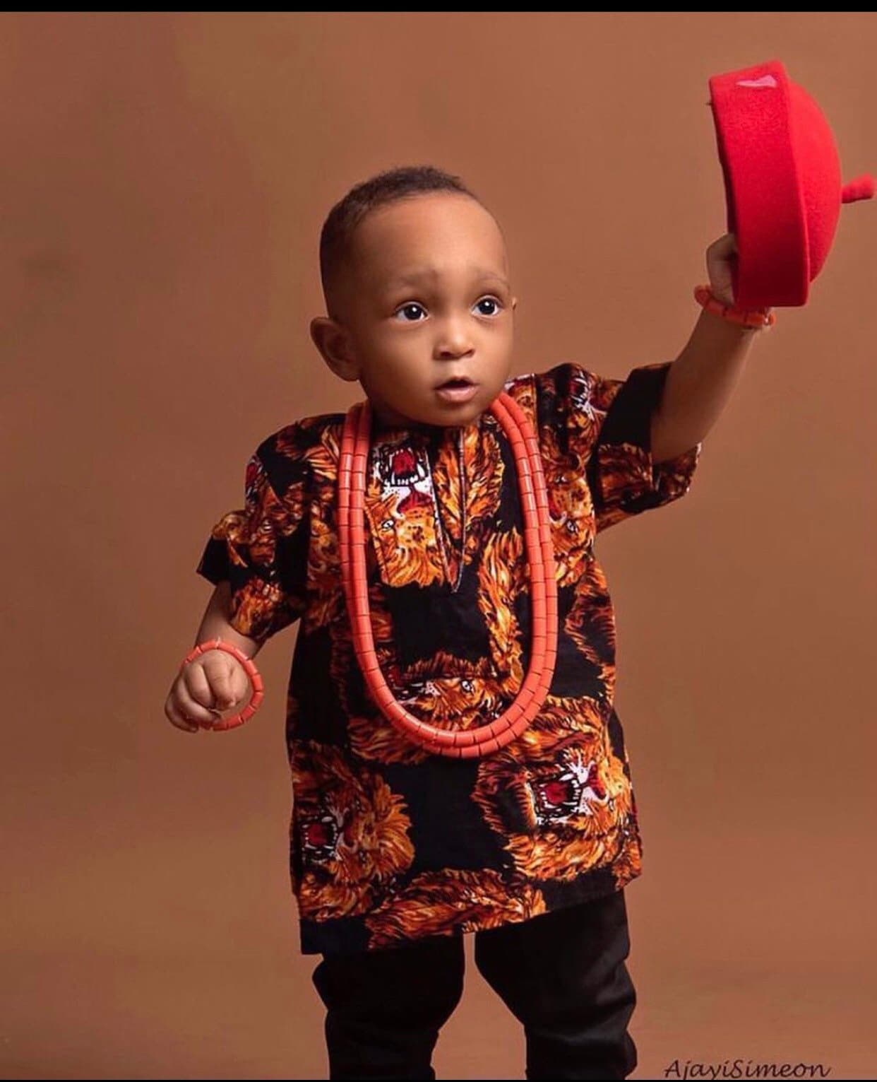 Igbo Baby Boys 1st Birthday Outfit. Isiagu Outfits for Kids. - Etsy