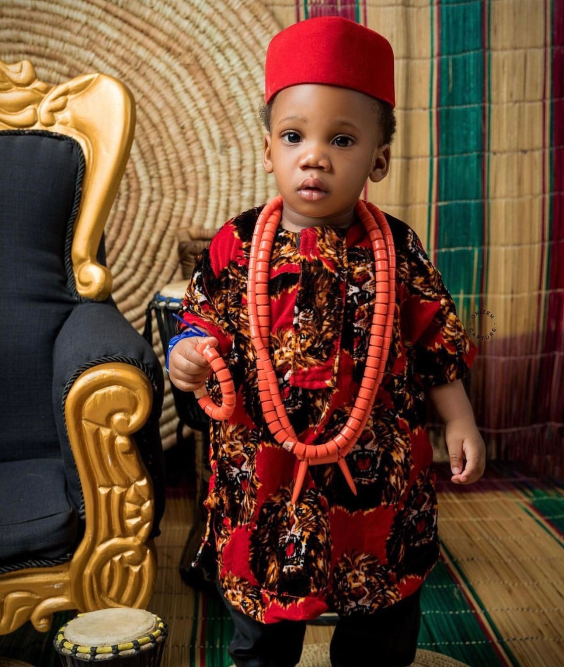 African Kids Attire for 1st Birthday. Igbo Boys Outfits for - Etsy