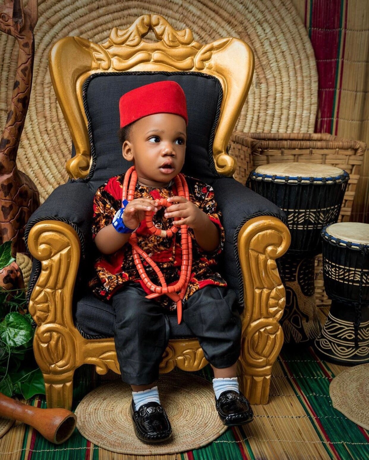 African Kids Attire for 1st Birthday. Igbo Boys Outfits for - Etsy