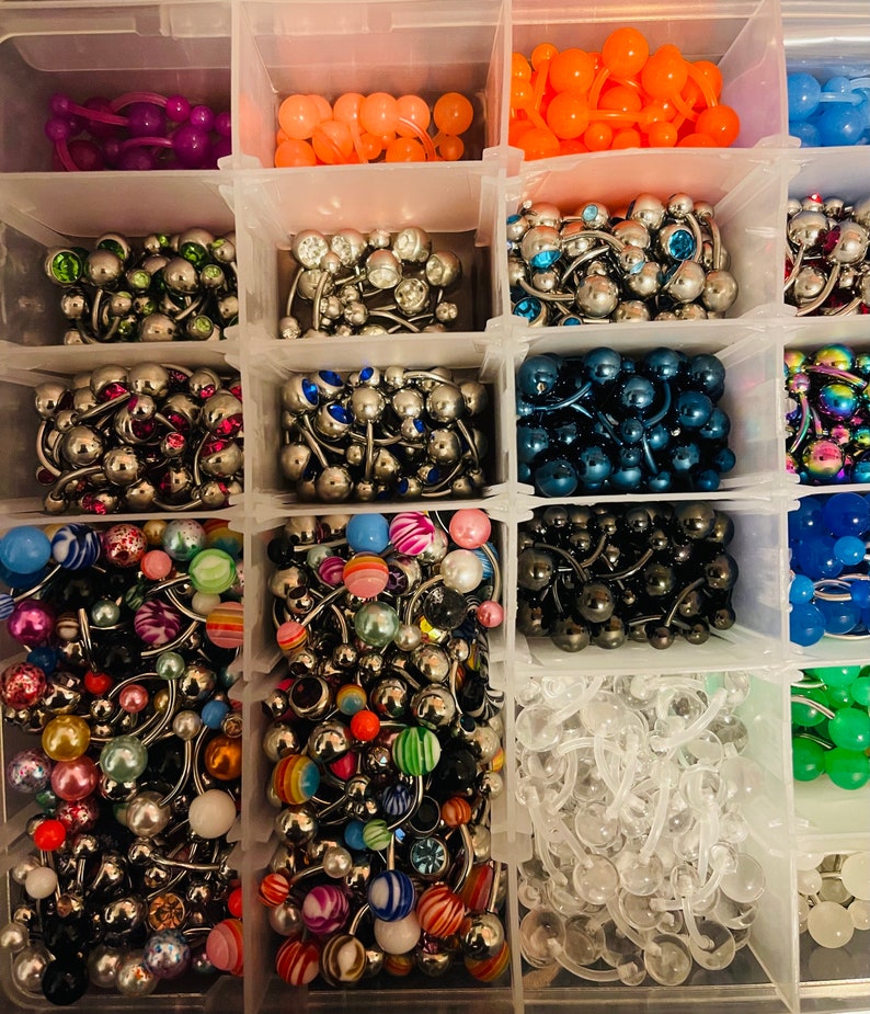 Belly Navel Ring Set for Male or Female Daily Wear - Etsy