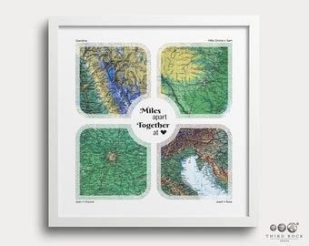 Custom Family Map - Etsy