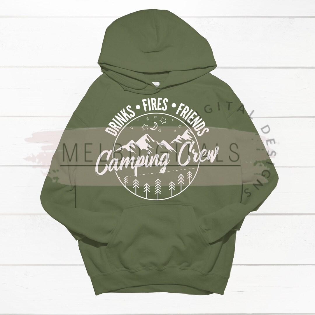Camping Friends Png, Funny Camp Crew Png, Camper Decor, Campfire ...
