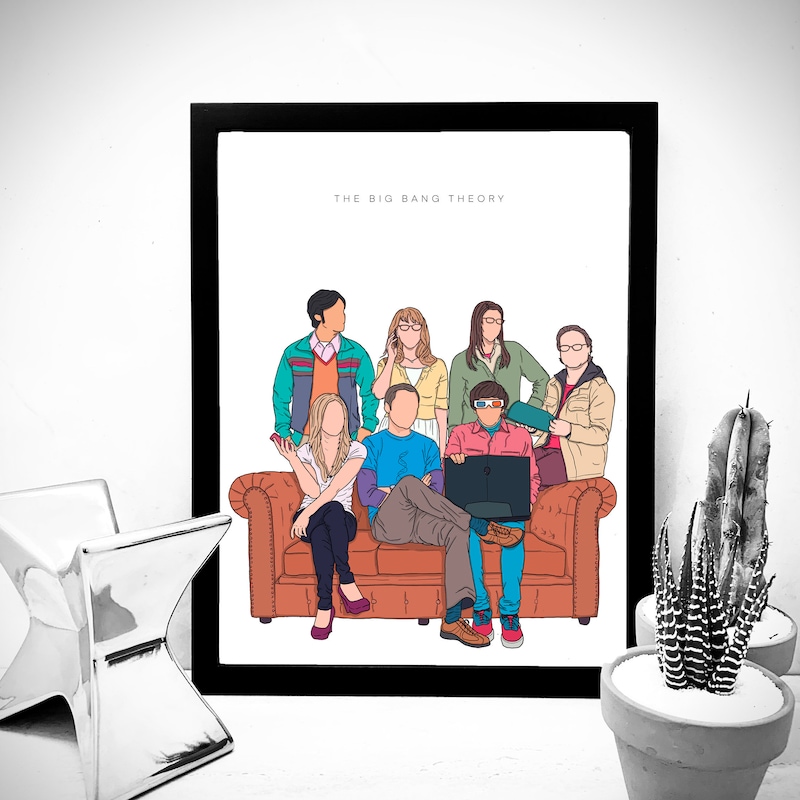 Big Bang Theory Poster - Etsy