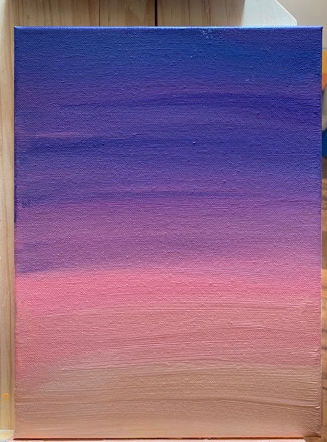 Sunset Acrylic Painting - Etsy