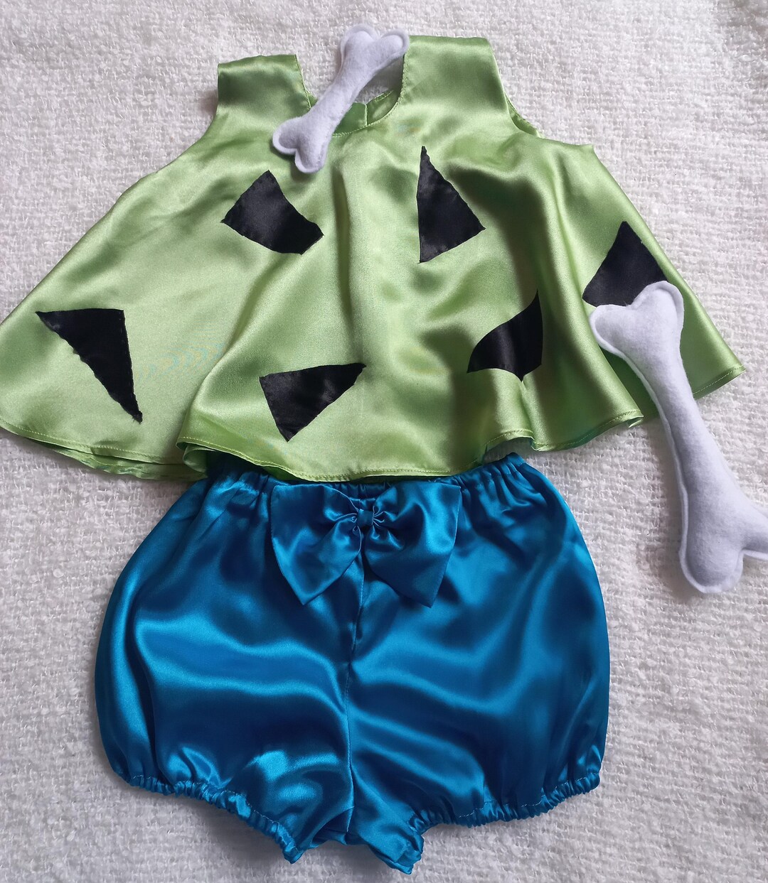 Pebbles Costume/baby Girl Flintstones Birthday Outfit/pebble Photoshoot ...