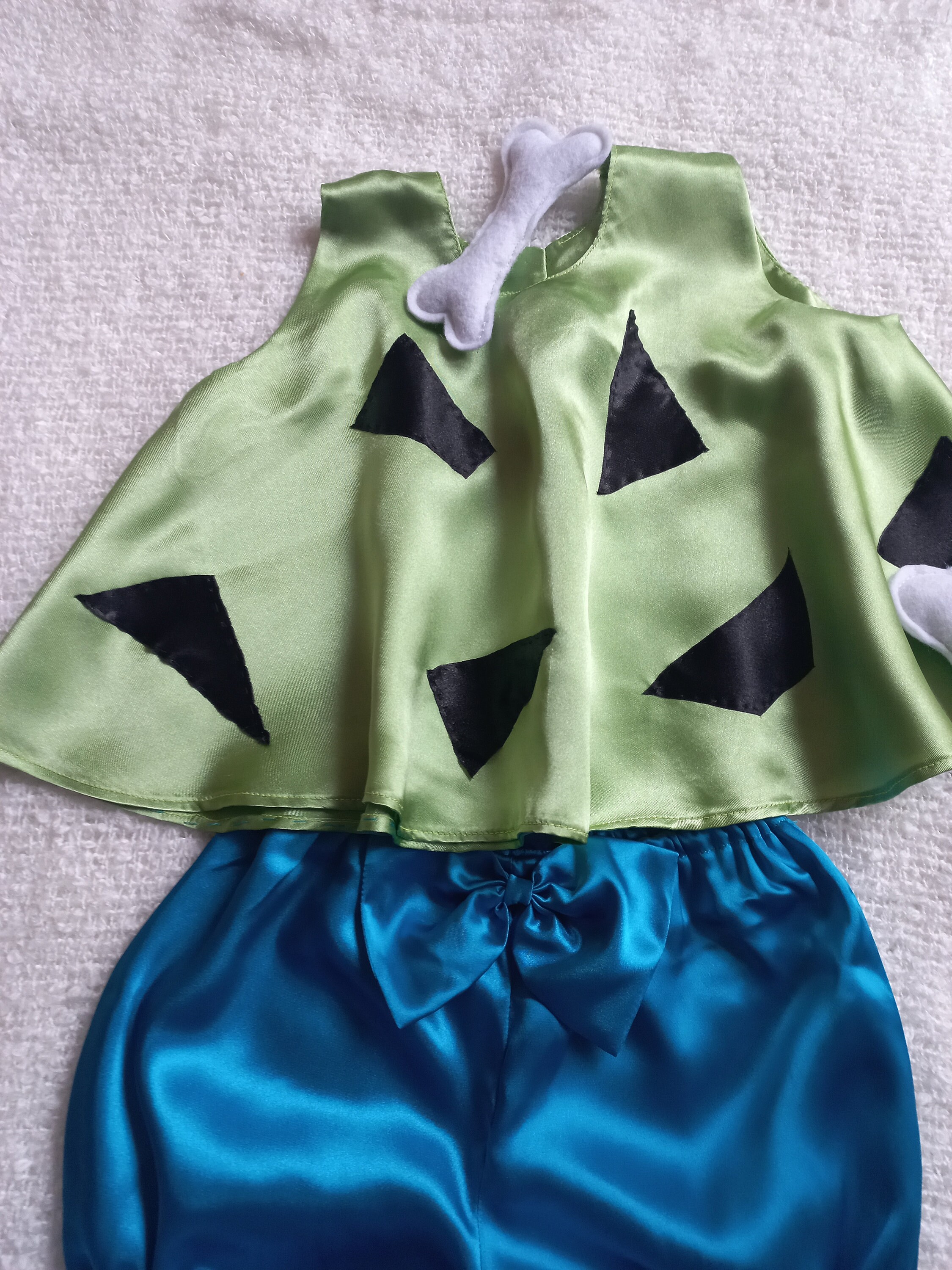 Pebbles Costume/baby Girl Flintstones Birthday Outfit/pebble Photoshoot ...