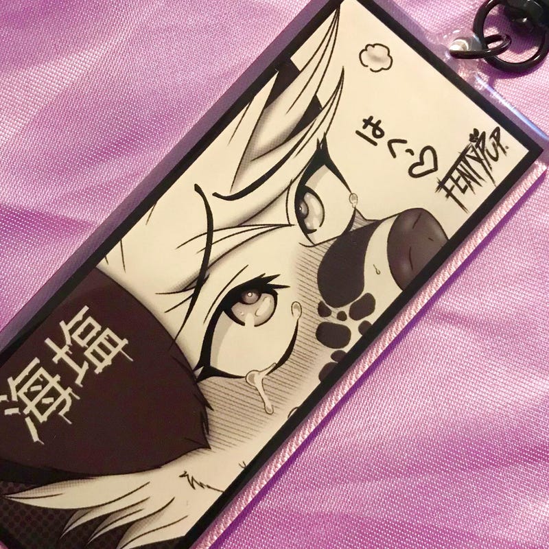 Acrylic Keychains Furry - Etsy