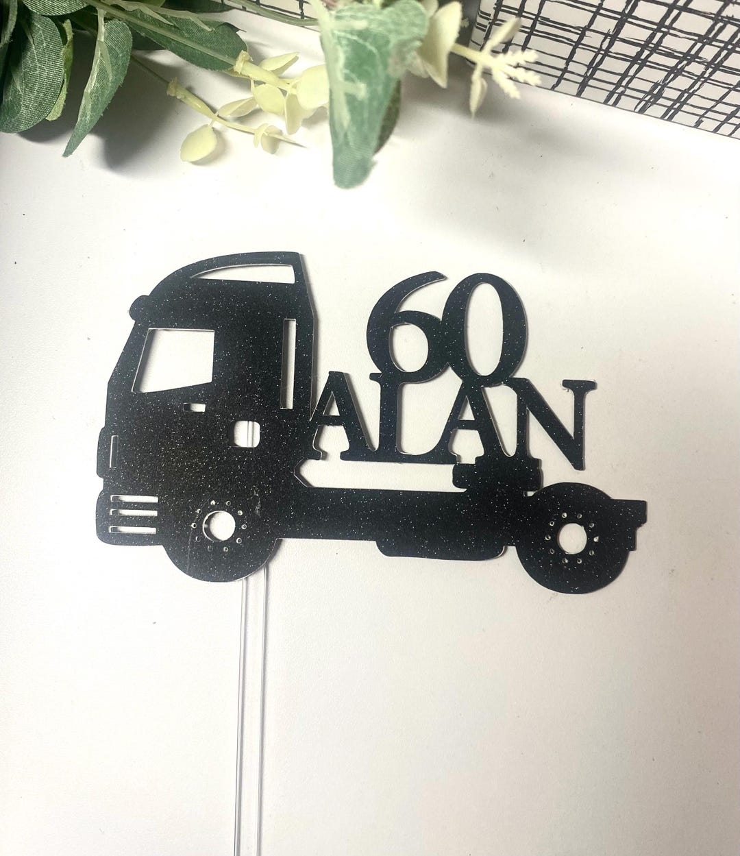 HGV Truck Cake Topper, Lorry Driver Birthday, Personalised - Etsy