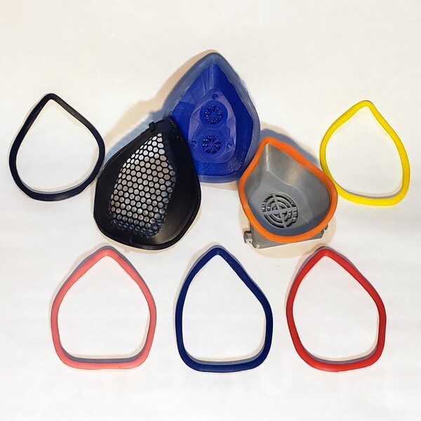 3d Printed Mask - Etsy