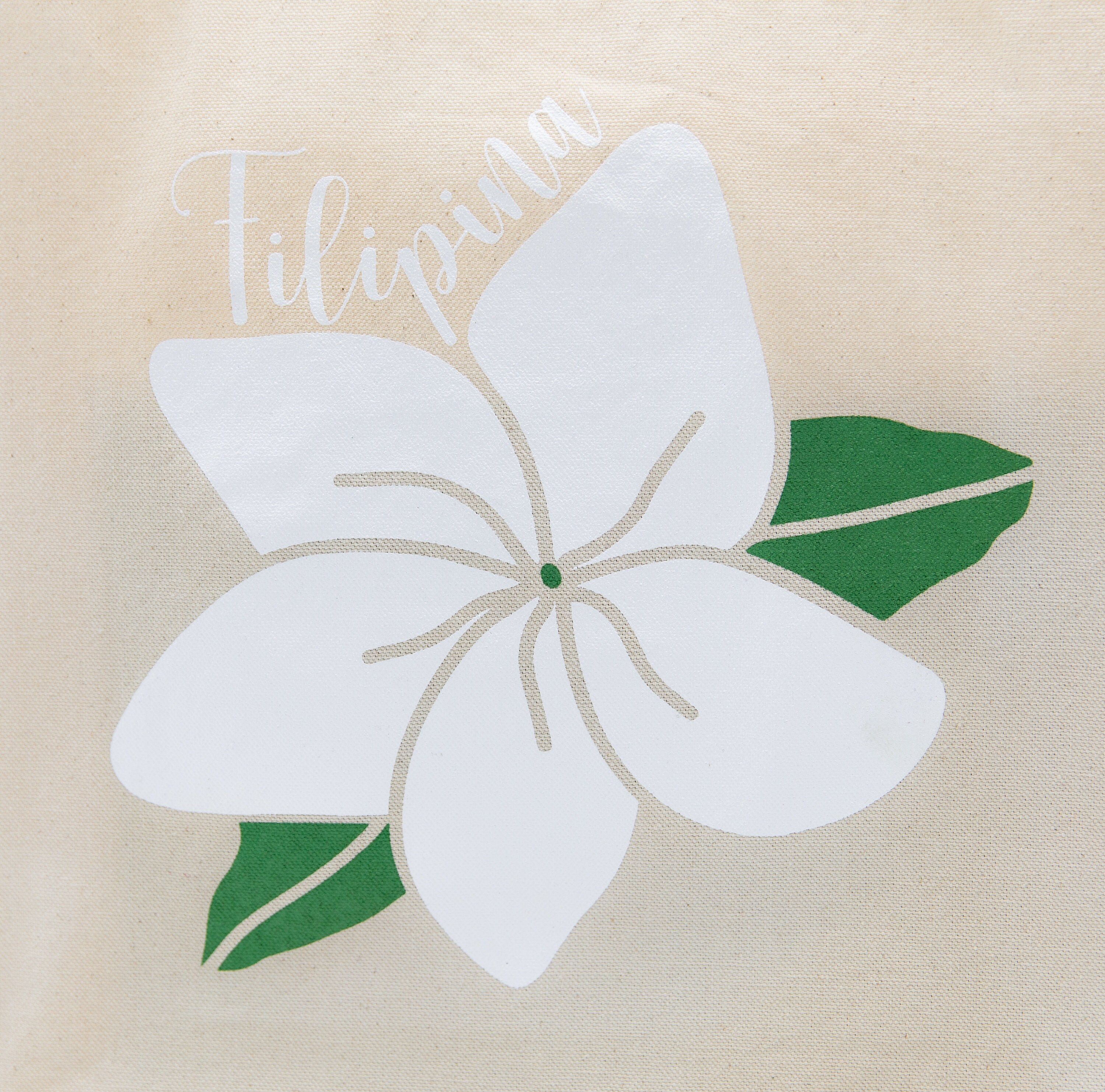 Sampaguita Flower Tote Bags, Filipino Tote Bags, Filipina, Shopping Bag ...