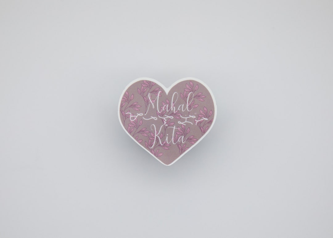 Mahal Kita Baybayin Sticker, I Love You Sticker, Heart Sticker, Tagalog ...