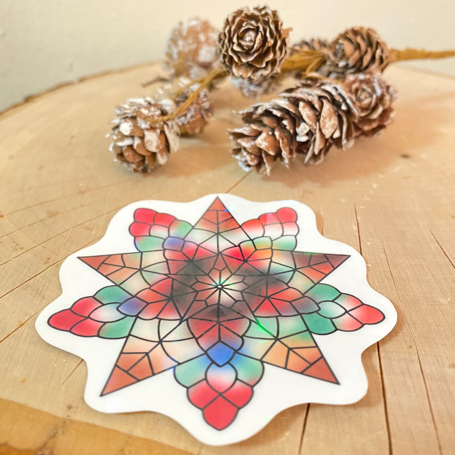 Filipino Parol Star Sticker Philippines Star Christmas Star - Etsy