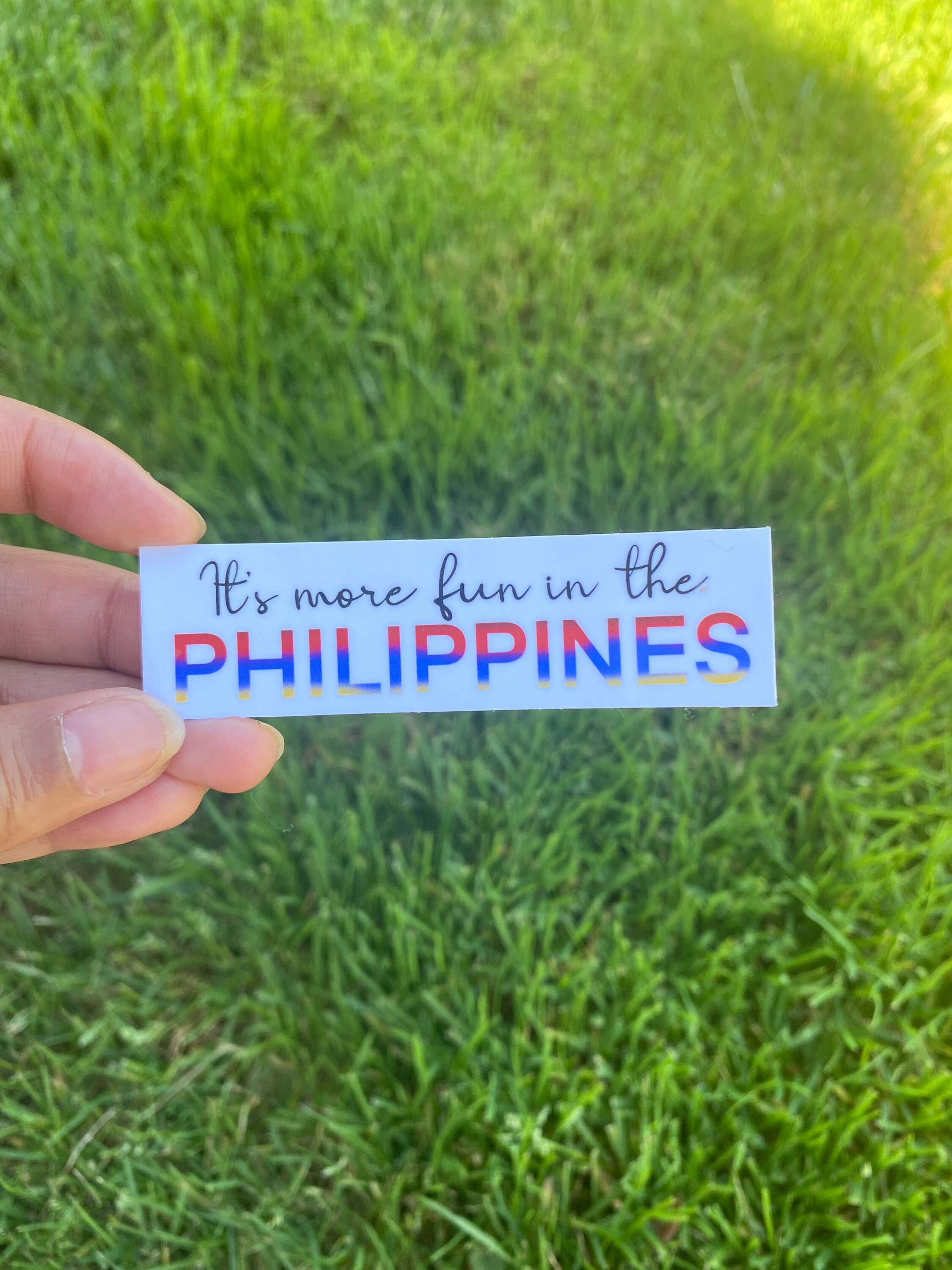 It's More Fun in the Philippines Sticker, Filipino Sticker, Philippines ...