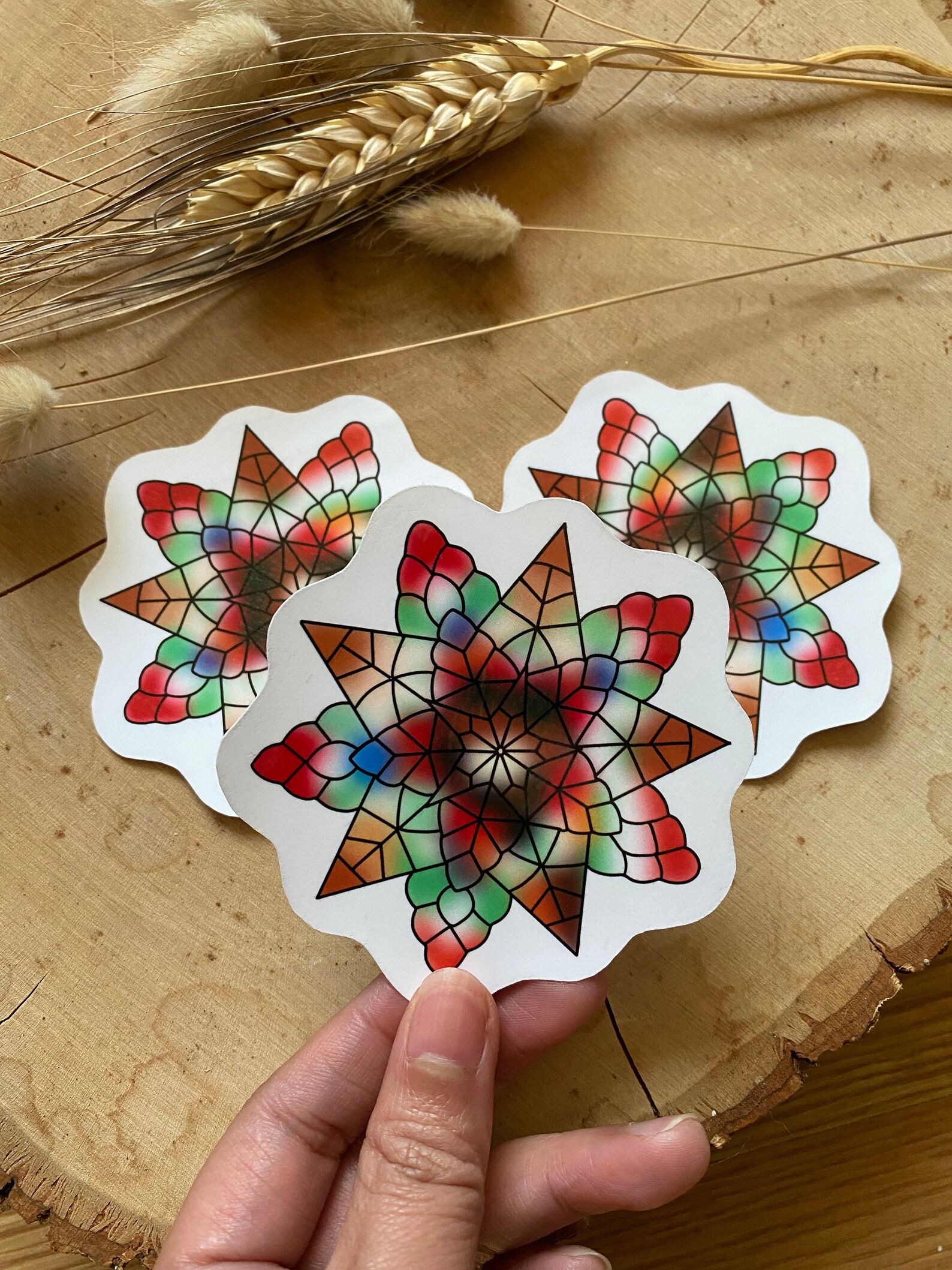 Filipino Parol Star Sticker Philippines Star Christmas Star - Etsy