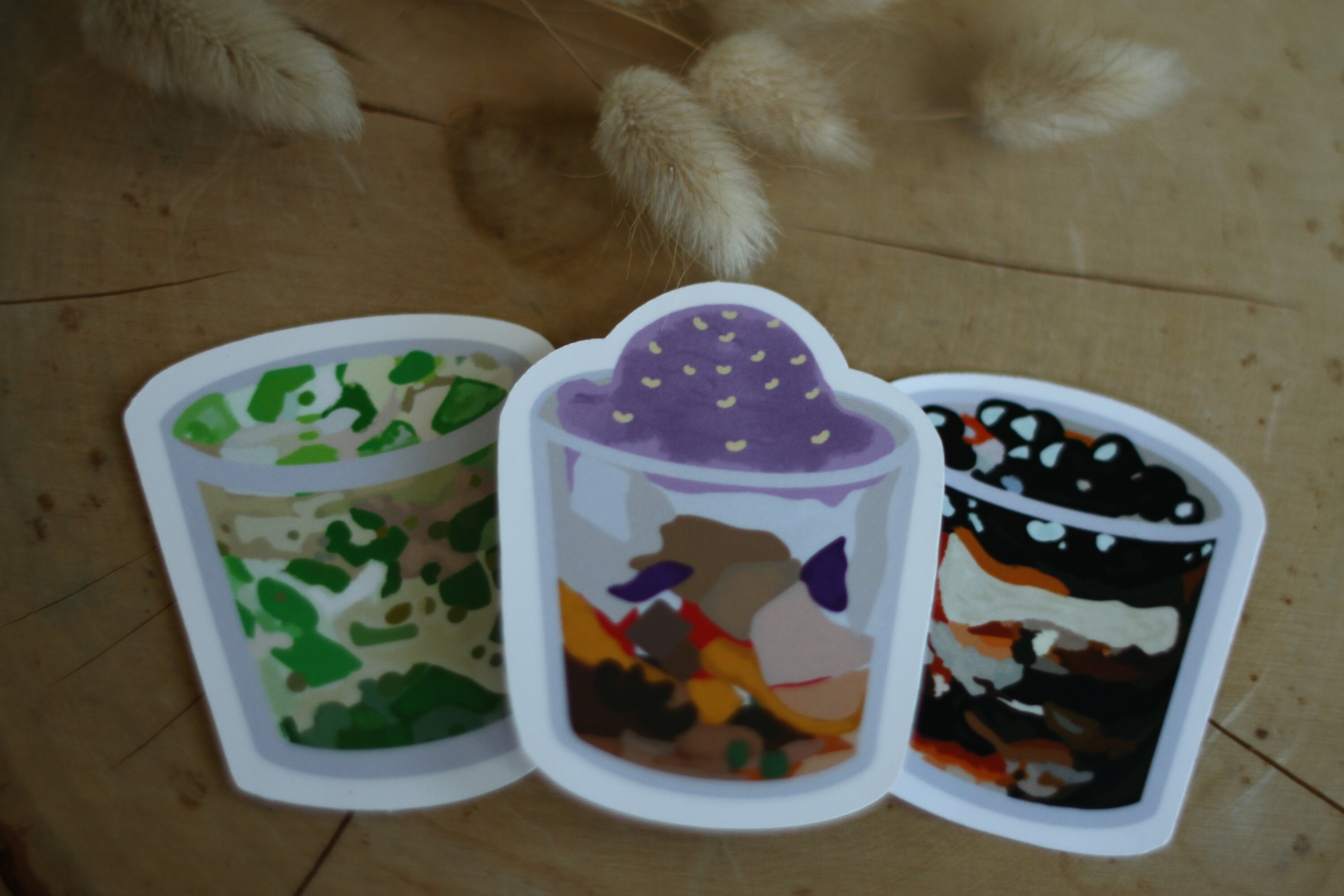 Buko Pandan Sticker Buko Pandan Salad Coconut Sticker - Etsy