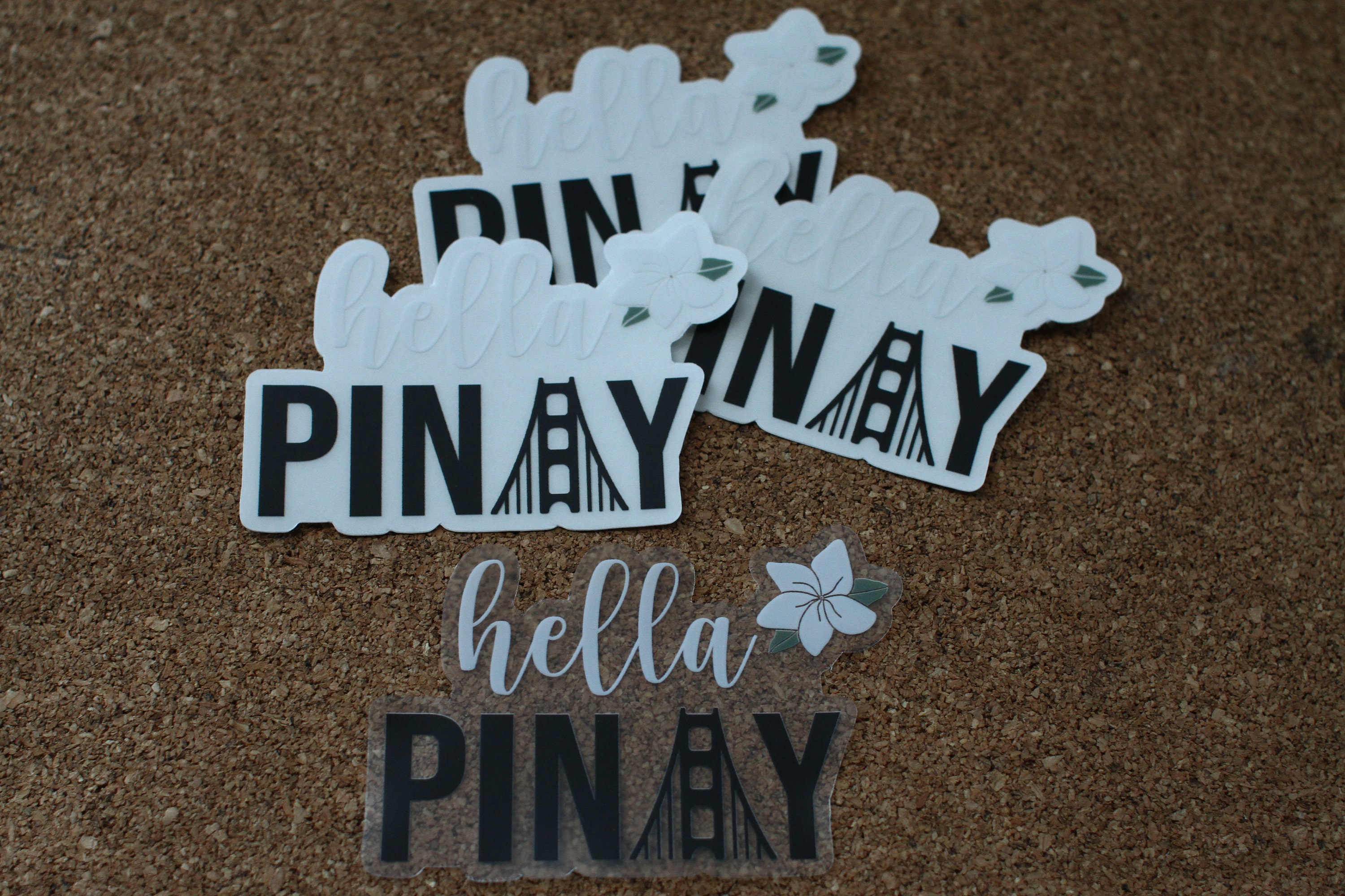 Hella Pinay Sticker Hella Pinay Clear Sticker Filipino - Etsy