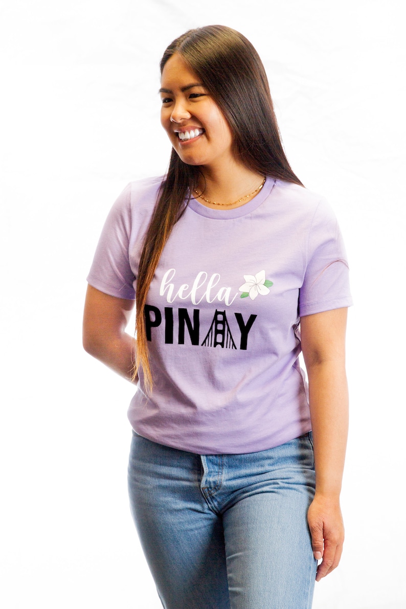Hella Pinay T-shirt Filipina Shirts Women's Relaxed Fit - Etsy