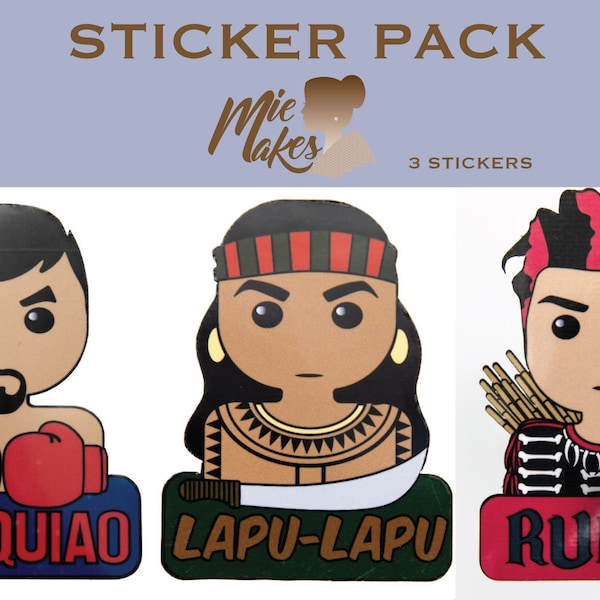 Filipino Sticker Pack - Etsy
