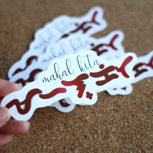 Mahal Kita Baybayin Sticker, I Love You Sticker, Tagalog, Baybayin ...