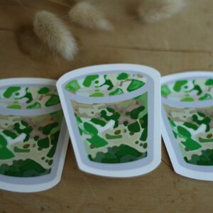 Buko Pandan Sticker, Buko Pandan Salad, Coconut Sticker, Filipino ...
