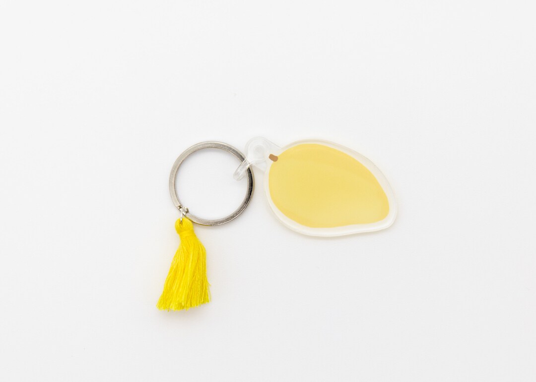 Manila Mango Keychain, Filipino Food Keychain - Etsy