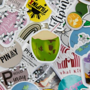 Coconut Sticker, Buko Sticker, Hydroflask Sticker, Philippines ...
