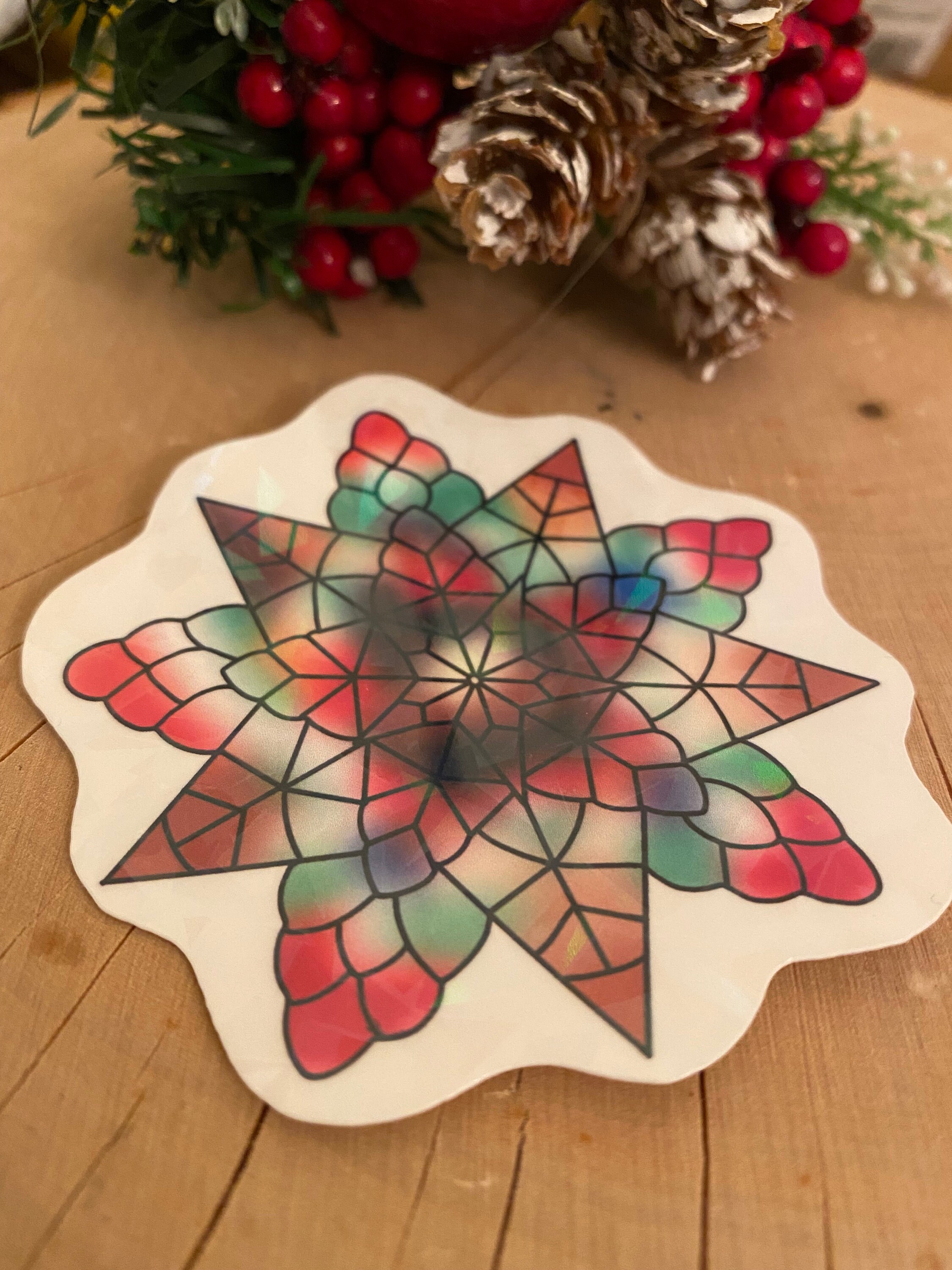 Filipino Parol Star Sticker Philippines Star Christmas Star - Etsy